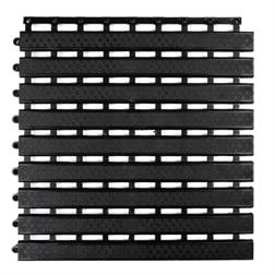 Poolmatte schwarz 33x33x1,6cm - Technikplaza