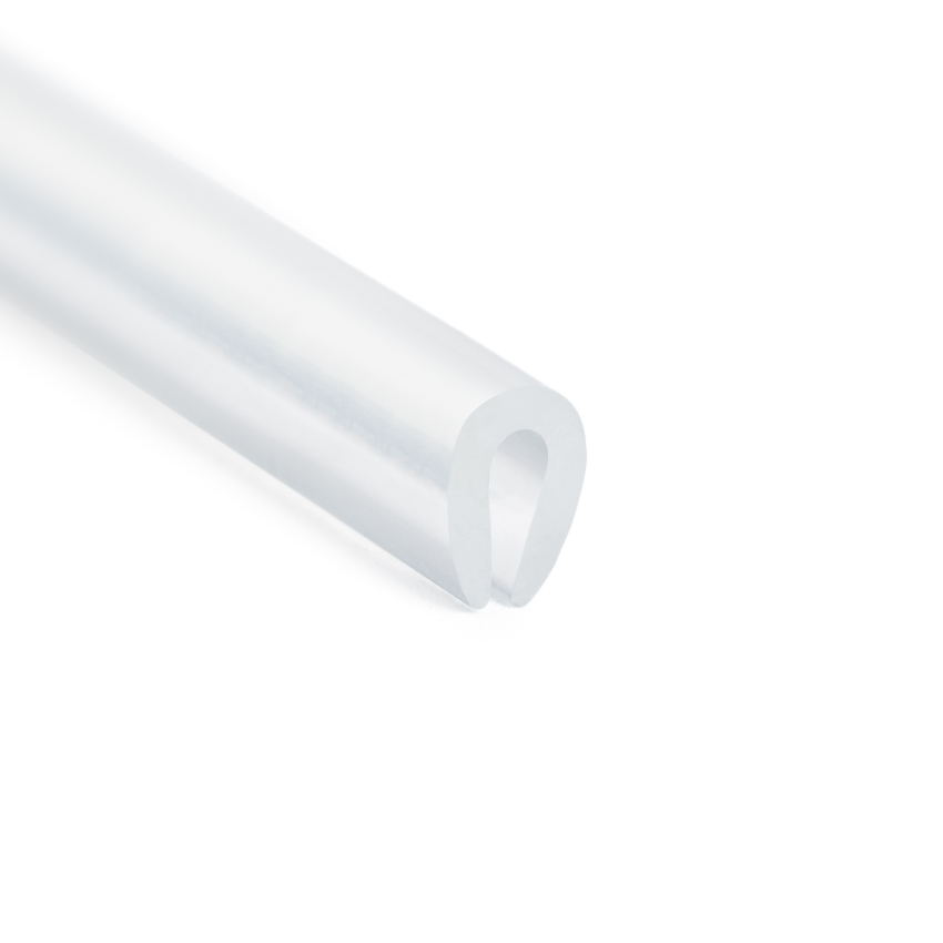 PVC U-Profil transparent 2,5mm / BxH=6x8mm (L=50m) - Technikplaza