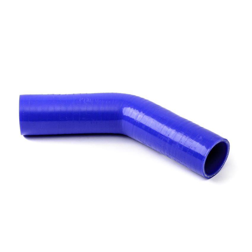 Silikonbogen 45° blau DN=102mm L=150mm - Technikplaza